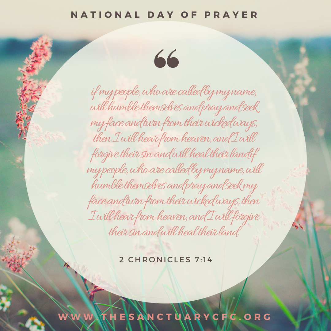 Just Pray – National Day of Prayer – Embrace Freedom