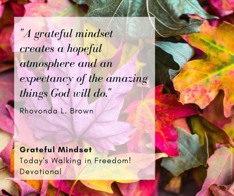 Grateful Mindset – Embrace Freedom